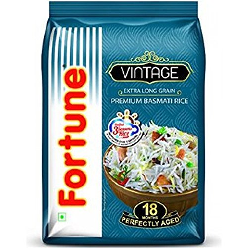 Fortune Basmati Rice - Extra Long Grain, 1kg Pouch : Amazon.in: Grocery ...