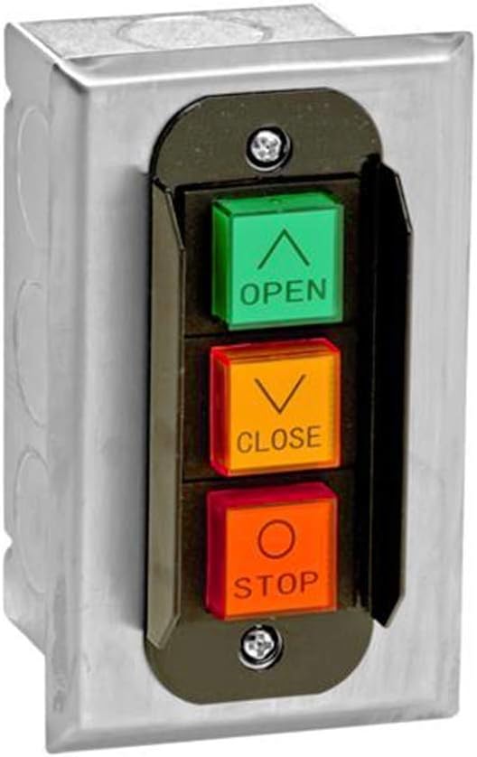 Amazon.com: MMTC PBC-3 Nema 1 Three Button Interior Flush Mount Control ...
