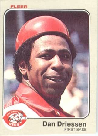 Amazon.com: 1983 Fleer Baseball Card #589 Dan Driessen : Collectibles ...