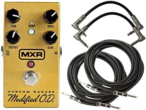 Amazon.com: MXR M77 Badass Overdrive Stomp Box w/4 Free Cables ...