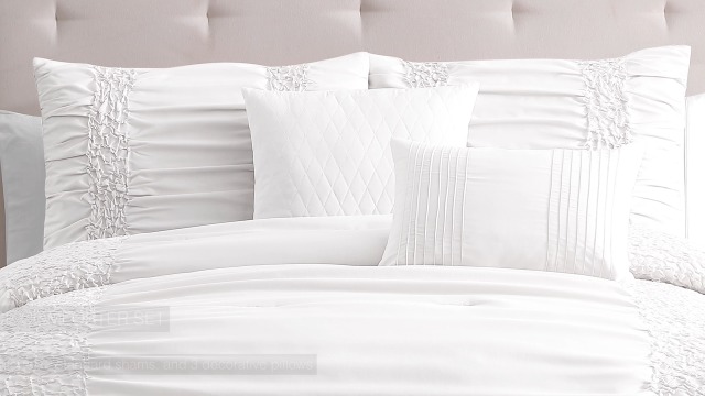 Watch Riverbrook Home Allison Comforter Set, Full/Queen, White, Set of ...