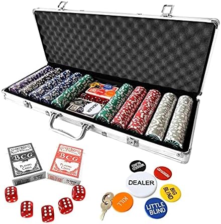 Party Central 300 Piece Poker Game Set, Host The Ultimate Poker Night ...