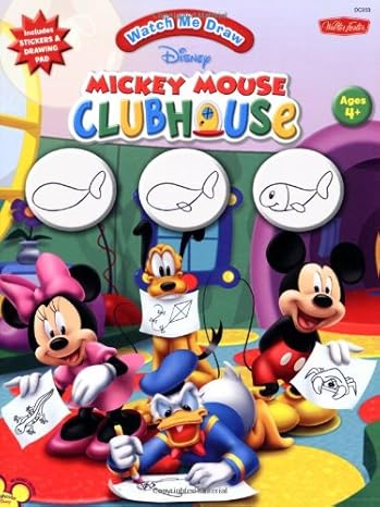 Watch Me Draw Disney's Mickey Mouse Clubhouse: Disney: 9781600580437 ...