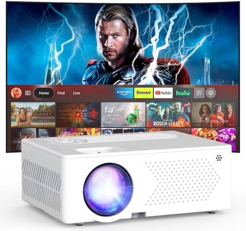 Amazon.com: Mini Projector with 5G WiFi and Bluetooth, ALVAR 15000L 450 ...