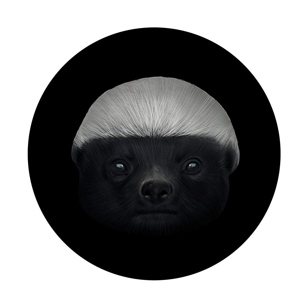 Angry Badger Face