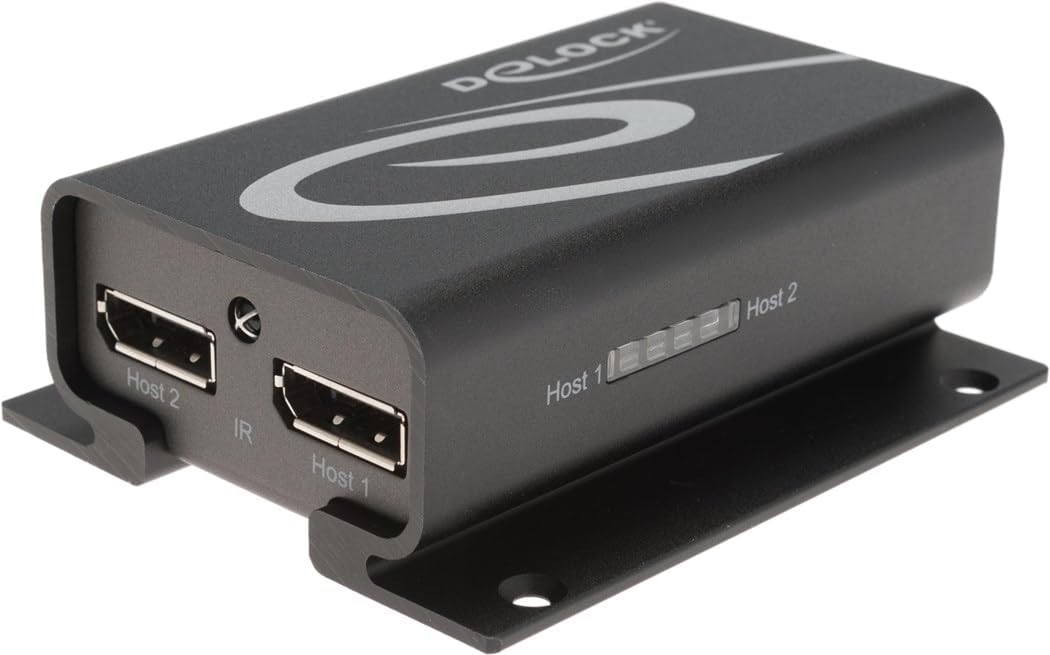 Amazon.com: Display Port Switch 2 inputs -> 1 Output Remote Control ...