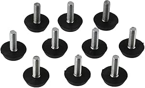 Amazon.com: iuniq Floor Leveler 10 Pcs Galvanized Steel Durable M6 ...