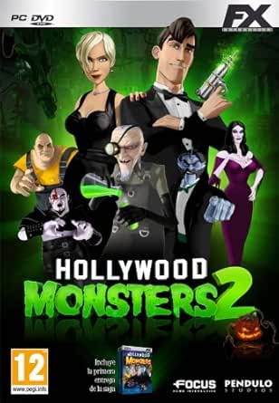 Amazon.com: Hollywood Monsters 1+2 - Set Pc Spanish Dvd-rom Pendulum ...