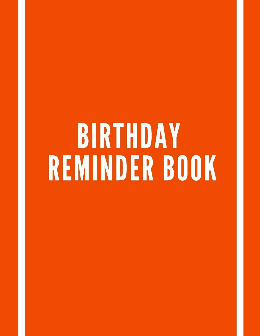 Amazon.com: Birthday Reminder Book: Record All Your Important Dates to ...