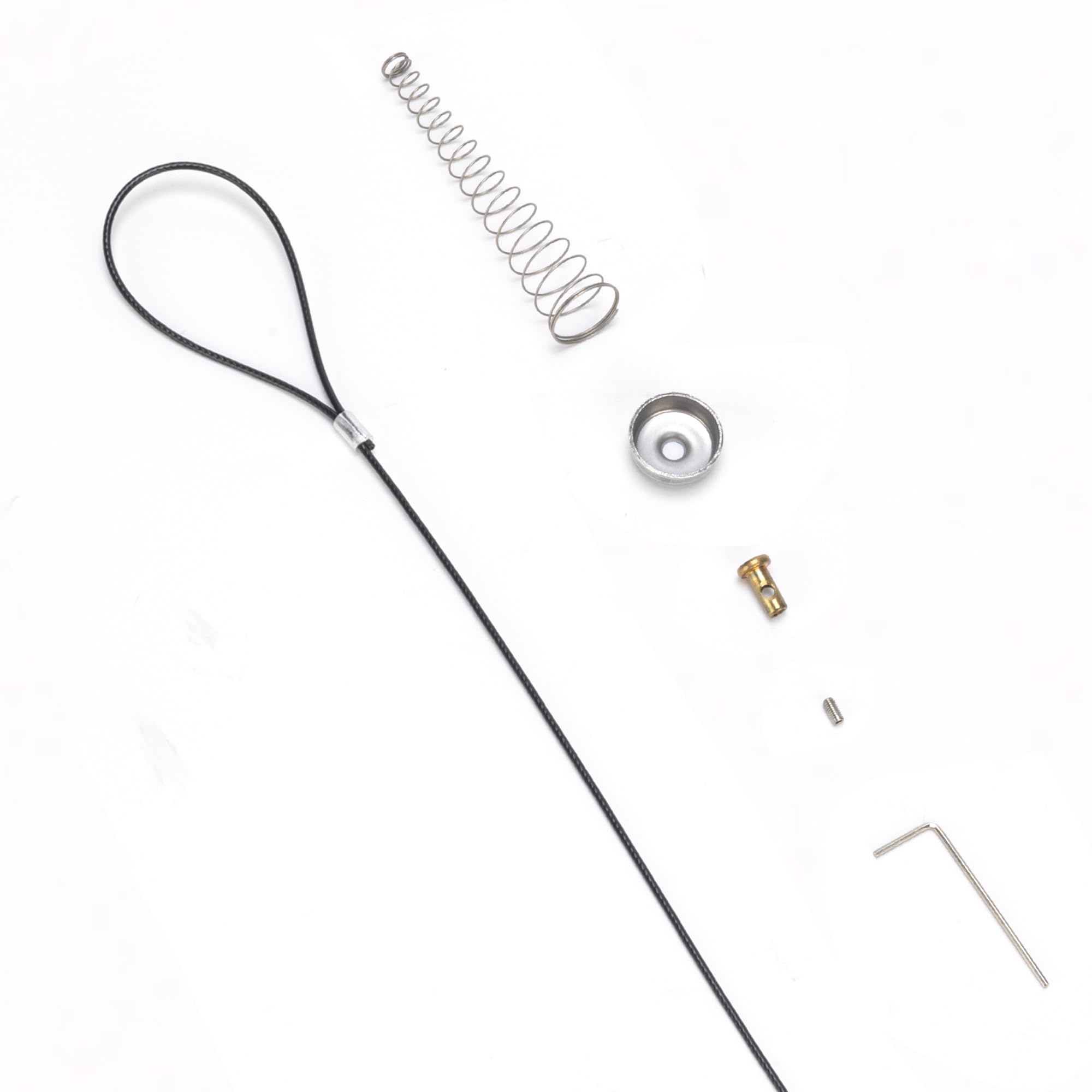 Amazon.com: TIBEGOLD Gate Latch Cable Pull, Spring-Loaded Cable Pull ...