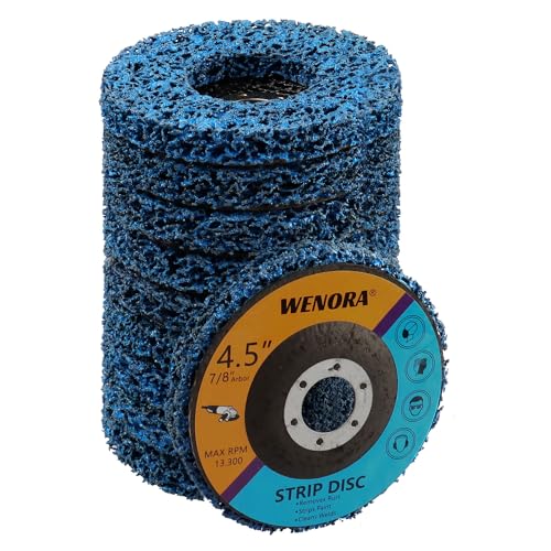 Strip Discs Stripping Wheel for Angle Grinder, 4-1/2" x 7/8" Strip ...