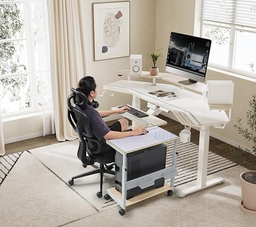 Snapklik.com : EUREKA ERGONOMIC Computer Tower Stand, Height Adjustable ...
