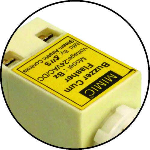 Mimic Buzzer Cum Flasher Red 24V Dc (BZ Red 24V Dc) : Amazon.in ...