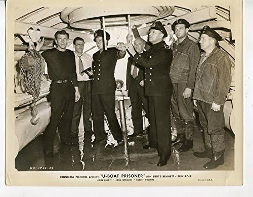 MOVIE PHOTO: U-Boat Prisoner-Bruce Bennett-John Wengraf-8x10-B&W-Still ...