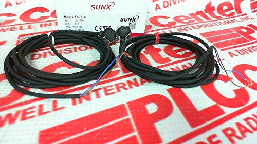 SUNX LTD EX-31A 2M Cable, Screw Fitting, M4 Thru L-ON, Mini ...