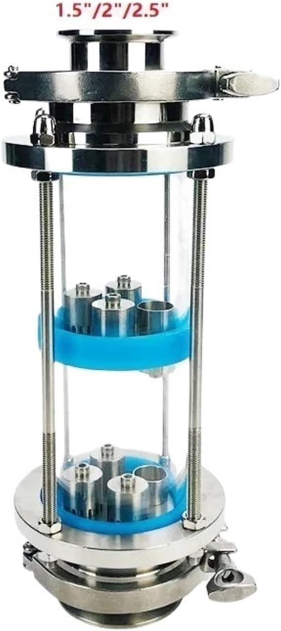 3inch FlangeOD91mm Tri-clamp Distillation Column with 2pcs Stainless ...