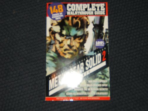 METAL GEAR SOLID 2 SUBSTANCE - WALKTHROUGH GUIDE: Amazon.co.uk: Books