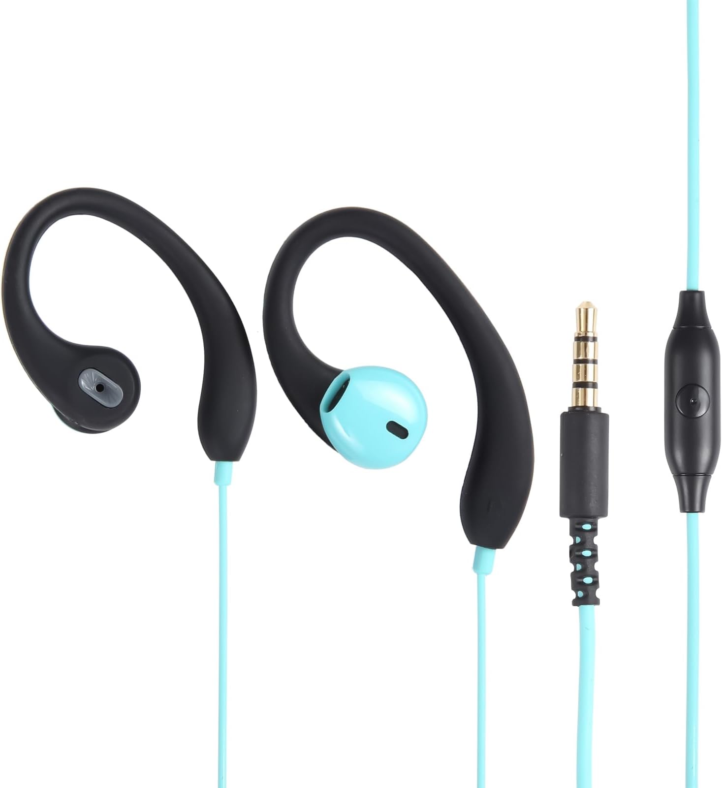 Amazon.com: mucro R12 Sports Stereo Wired Earphones Ear Hook Earbuds ...