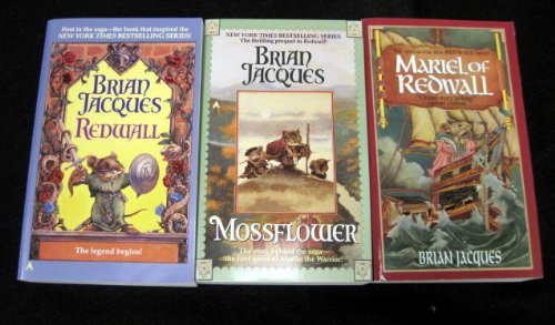 Redwall Series - 3 Book Lot "Vol. 1/Redwall" ~ "Vol. 2/ Mossflower ...
