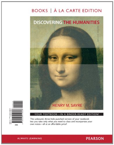 Discovering the Humanities, Books a la Carte Edition (2nd Edition ...