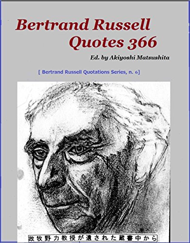 Amazon | Bertrand Russell Quotes 366 (Bertrand Russell no Kotoba 366 ...
