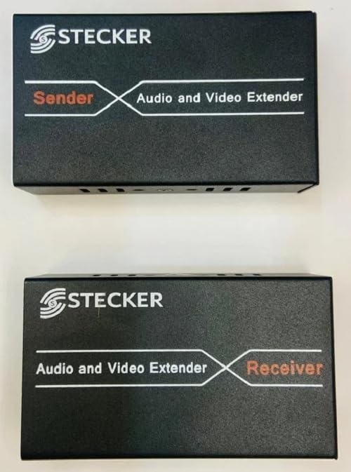 MakWorld Stecker HDMI Extender Tx Transmitter, Rx Receiver - Via Cat6 ...