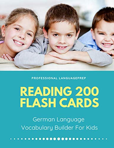 Buy Reading 200 Flash Cards German Language Vocabulary Builder For Kids ...