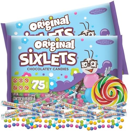 Amazon.com : Bulk Sixlets Individually Wrapped Easter Egg Fillers, for ...