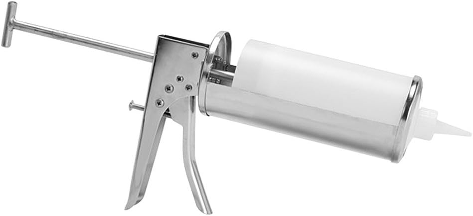 Amazon.com: Unknown Stainless Steel Condiment Dispenser Gun Sauce Pump ...