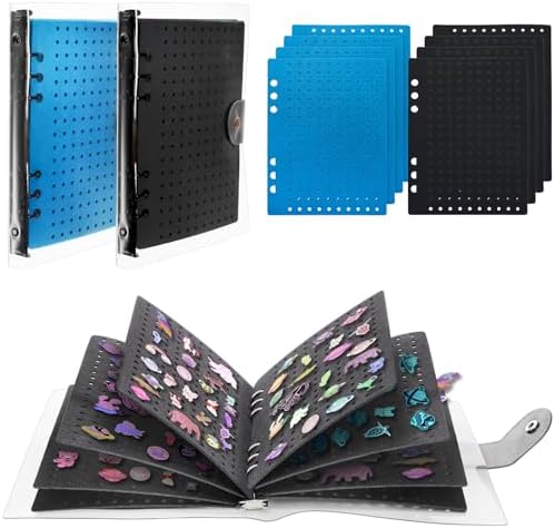 Amazon.com : Nagpew 2 Pack Pin Display Book, 16 Pages Pin Books for ...