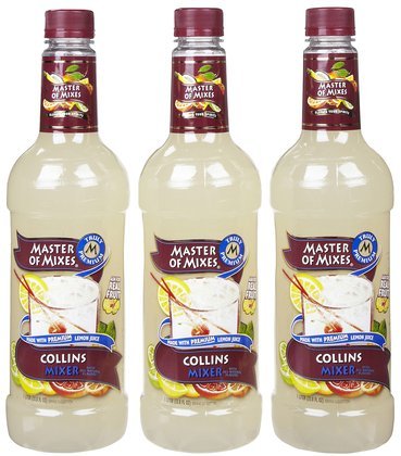 Amazon.com : Master Tom Collins Mix 33.8 FZ (Pack of 3) : Grocery ...