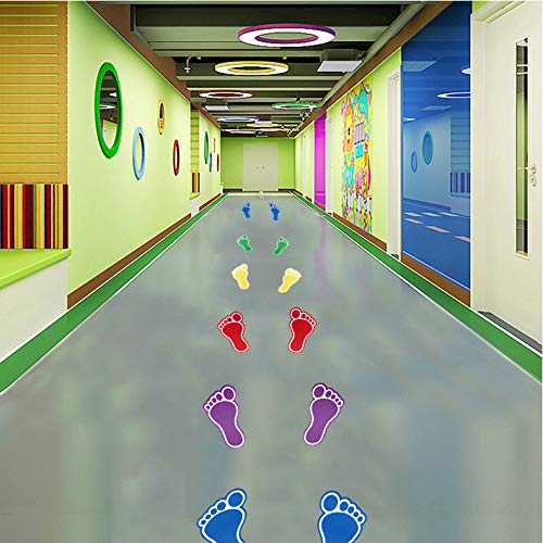 Buy 20 Prints 10 Pairs Baby Children Kids Footprint Stickers PVC ...