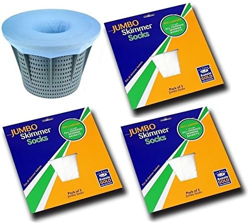Skimmer Socks Mega Aussie Gold - Extra Large 5 Filter Socks Pack ...