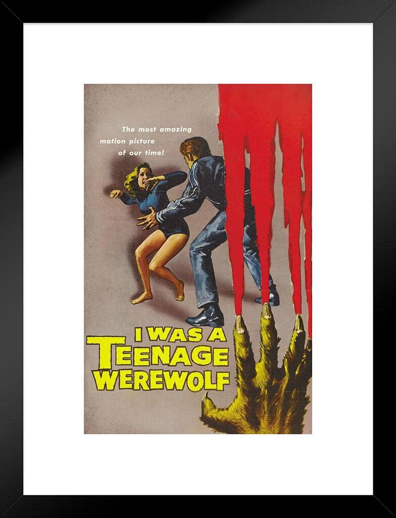 I Was A Teenage Werewolf Poster
