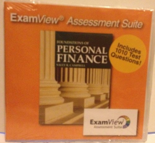 Foundations of Personal Finance: Test Software - Examview Assessment ...