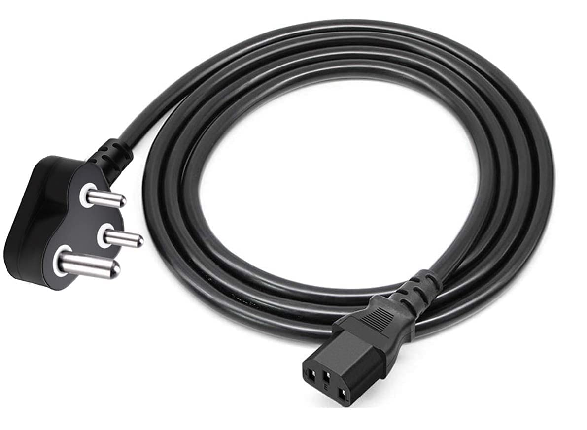 Civon Meter 3 Pin PC Power Cable IEC Mains Kettle Lead Replacement Cord ...