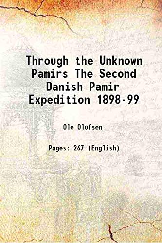 Amazon.in: Buy Through the Unknown Pamirs The Second Danish Pamir ...