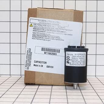 Amazon.com: Allstar Appliance Parts W11662065 Dishwasher Capacitor ...