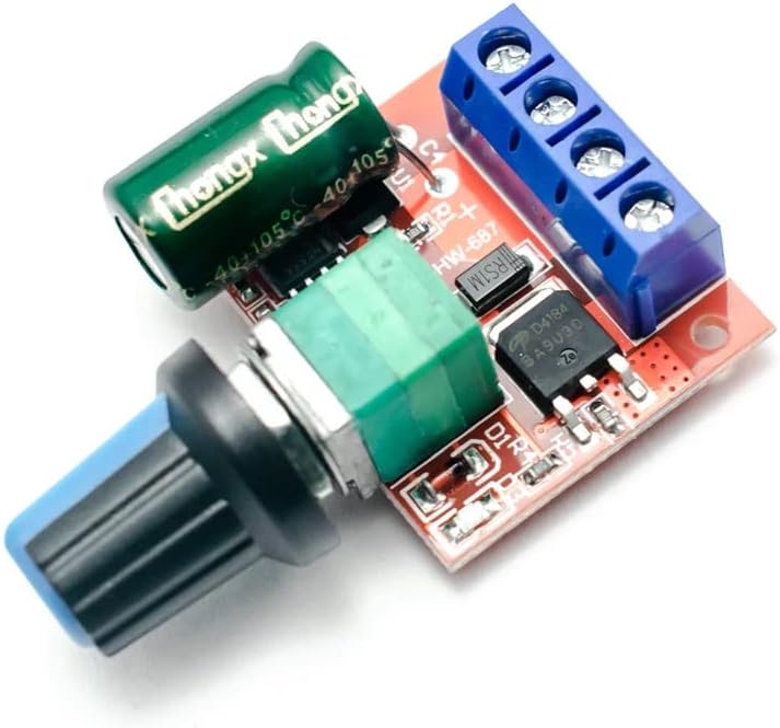 PWM DC Motor Speed Controller Regulator 5V 6V 9V 12V 24V 5A Rs 555 ...