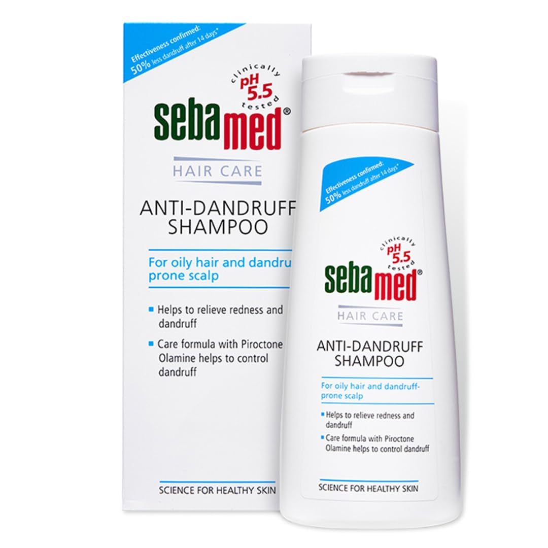 Buy Silver Sebamed Anti-Dandruff Shampoo, pH 5.5, 200ml, Piroctone ...