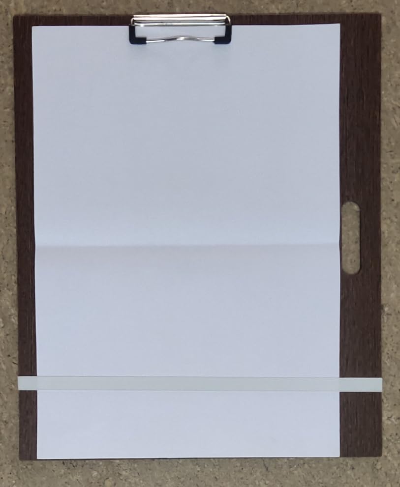 Roger & Moris Wooden Drawing/Writing/Sketch Board with Handle, Clip and ...