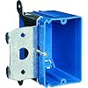 Carlon B121ADJ Outlet Box, New Work, 1 Gang, 3-3/4-Inch Length by 3-7/8 ...