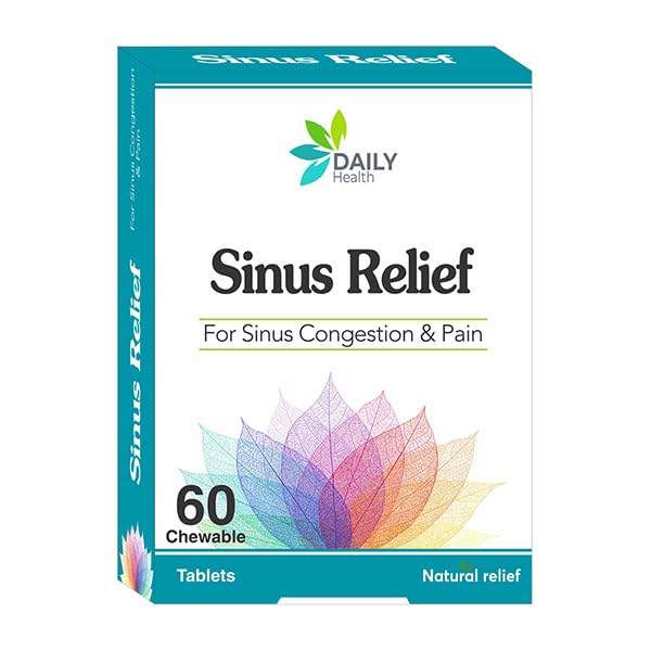 Buy Bhargava Phytolab Sinus Relief - 60 Tablets Chewable | Natural ...