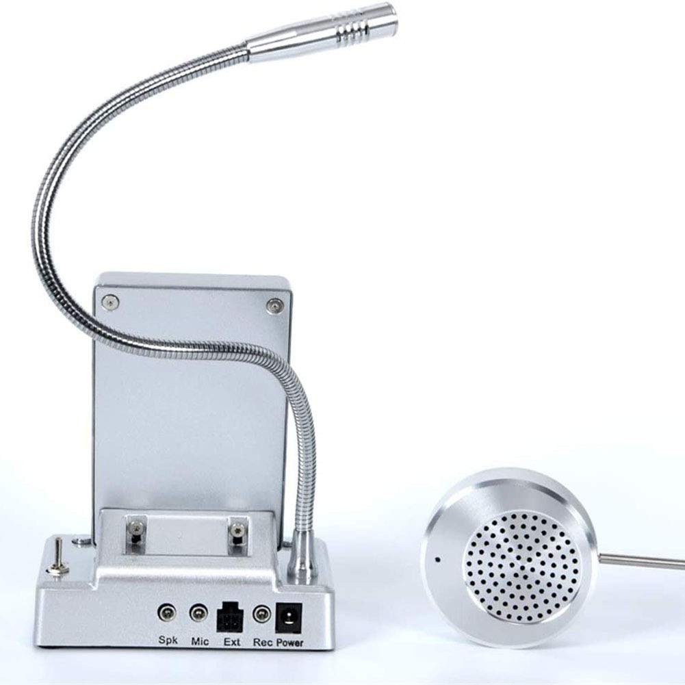 Buy Dual-way Counter Intercom Speaker System Window Intercom System ...