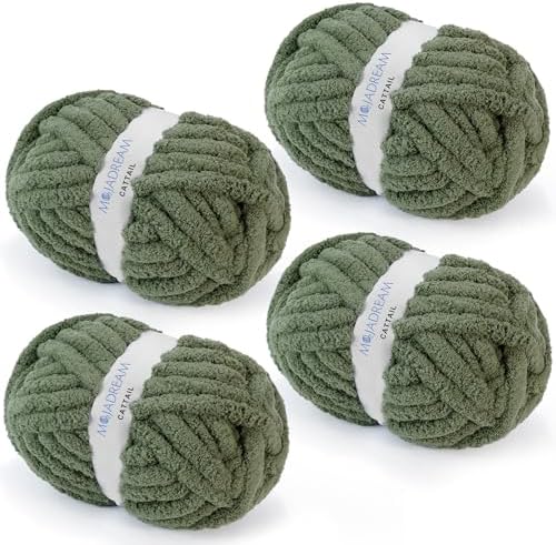 Amazon.com: HOMBYS 8 Pack Assorted Chunky Yarn for Crocheting,Super ...