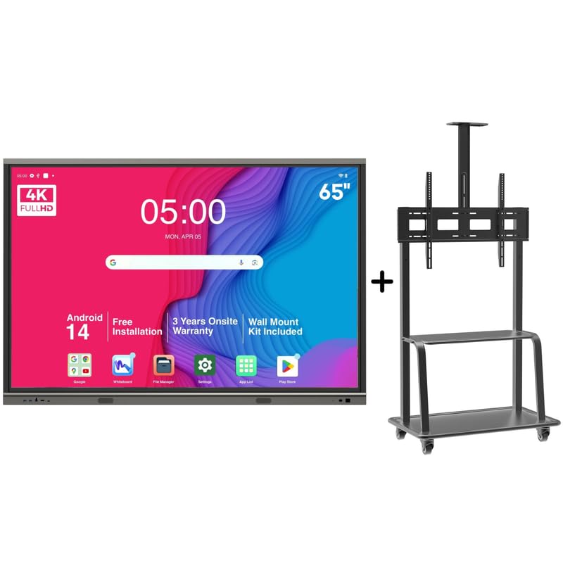Buy BIG VUE 65 Inches Android 14 Smart Interactive Digital Board, Flat ...