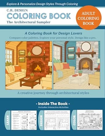 C.R. Design Coloring Book: The Architectural Sampler: Robinson ...