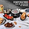 Amazon.com: 2 in 1 Electric S’mores Maker & Fondue Pot, Tabletop Indoor ...