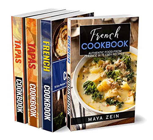 European Cookbook: 4 Books In 1: 200 Recipes For Classic French And ...