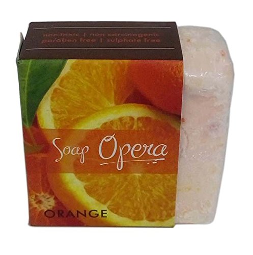 Buy Soap Opera Fruit Soap - Orange, 100g Pack Online at Low Prices in ...